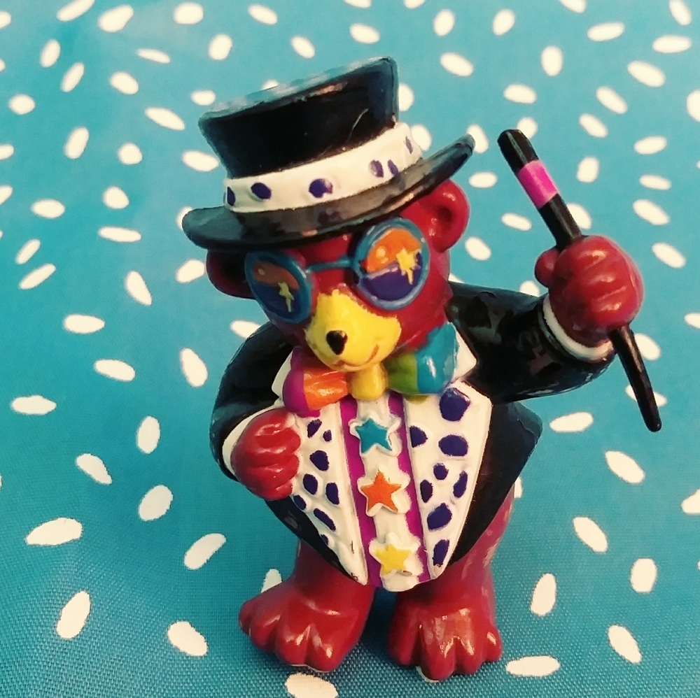 Vintage Lisa Frank Cake Topper Figurines - Gem